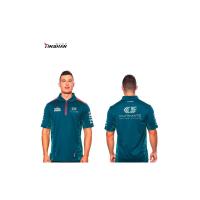 China 14. Human Two Tone Quick Dry Pullover Racing Golf Polo Shirt for Men Custom Printing for sale