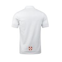 China OEM Designs University Logo Polo Shirt with Printed Logo and Breathable Fabric for sale