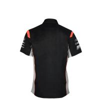 China Customized Logo Printing Big and Tall Men's Short Sleeve Racing Motorcycles Shirt for sale