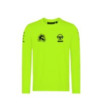 China Customized Breathable Polyester Running Mens Sports Long Sleeve T Shirt with Material for sale
