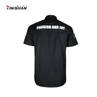 China Characteristic Wicking Breathable Pit Crew Racing Shirts for Custom Designs Teamswear for sale