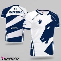 China Sportswear Custom Wicking Breathable Teamwear E-sports Printed Logo T-shirts for Esports for sale