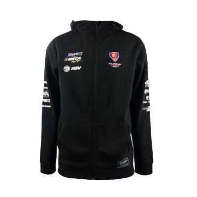 China Custom Your Design Hooded Full Zipper Up Motocross Sport Racing Hoodies for Autumn for sale