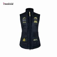 China Unisex Windproof Custom Softshell Horse Racing Team Vest for Personalization and Logo for sale