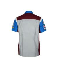 China Sports Shirt Sublimation Cotton Polyester Blended Quick Dry Badminton Table Tennis Jersey for sale