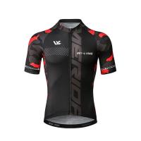 China Unisex Cycling Jersey Custom Logo Printed Design for Bike Wear and Breathable Windproof for sale