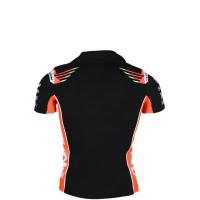 China Customized Logo Printing Spandex Polo T Shirts for Men Sportswear Cycling Clothing for sale