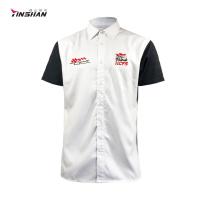 China Custom Printed Polo Shirt for Unisex Motor and Racing Sports Team in Cotton/Poly Blend for sale