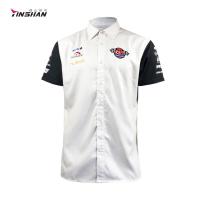China Custom Printed Polo Shirt for Unisex Motor and Racing Sports Team in Cotton/Poly Blend for sale