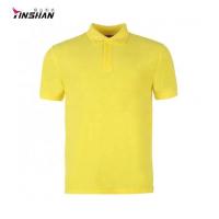 China Custom Logo Design Work Team Sports Golf Polo Shirts For Men Casual Quick Dry Polo Plain Color for sale