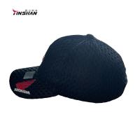 China Adults Canvas Racing Baseball Cap Full Embroidery 6 Panel Cotton Motor Racing Hats for sale