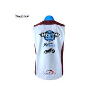 China O-Neck Collar Custom Logo Windproof Work Cargo Softshell Sports Men's Motorcycle Vest for sale
