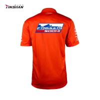 China Polyester Breathable Racing Sportswear Custom Logo Short Sleeve F1 Polo T-Shirt for Men for sale