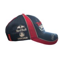 China Motors Racing Team Multicolor Spring Cotton Baseball Cap with Embossed Printing Style for sale