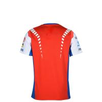 China 19. Custom Designs Cotton Polyester Short Sleeve Polo Shirts for Men's Table Tennis for sale