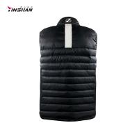 China Winter Moto Biker Style Custom Logo Work Wear Uniform Softshell Puffer Vests for Men for sale