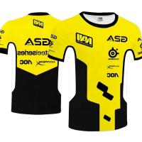 China Custom Logo Racing Sports Jersey Men F1 T Shirt 100% Polyester Racing Suit OEM Sample for sale