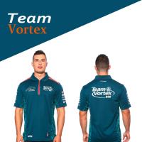 China Customized Logo Sports Zip Up Polo Shirt for Auto Racing Wear Cotton/Polyester Sample for sale