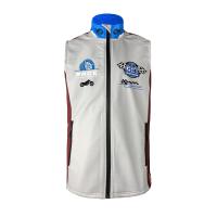 China Design Grey F1 Car Racing and Motorcycle Racing Vest for Men Quick Dry 100% Polyester for sale