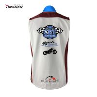 China Design Grey F1 Car Racing and Motorcycle Racing Vest for Men Quick Dry 100% Polyester for sale