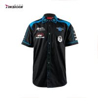 China Customized Printing Methods QUICK DRY Racing Motorcycles Short Sleeve Shirt for Sports for sale