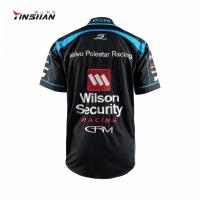 China Motorcycle Racing F1 Sport Wear Custom Logo Team Shirt with Customized Printing Methods for sale