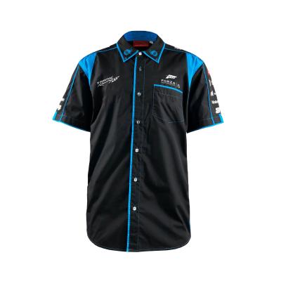 China Custom Logo Polyester Motocross Shirt Ideal for Men's Motorcycle F1 Auto Racing Wear for sale