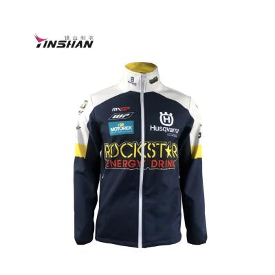 China Sportswear Sublimated Softshell Racing Jackets for MotoCross Team Name MotoCross for sale