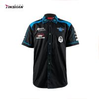 China Gender-Inclusive Sportswear Custom Embroidery Logo Wicking Golf Plain Sports Shirts for sale