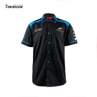 China Gender-Inclusive Sportswear Custom Embroidery Logo Wicking Golf Plain Sports Shirts for sale
