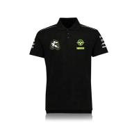 China Soft Spandex/Cotton Blend 2024 Summer Custom Logo Auto Racing Motorcycle Polo T-Shirt for sale