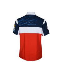 China Custom Logo Embroidered Polo Shirt for Sportswear at Racing Events Comfortable Material for sale