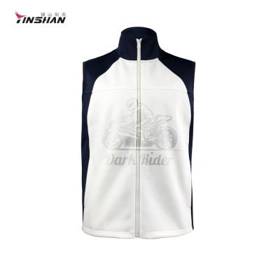China Custom Printed Polyester Cycling Gym Vest for Adults Soft Shell Jacket Men Gilet Homme for sale