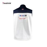 China Custom Printed Polyester Cycling Gym Vest for Adults Soft Shell Jacket Men Gilet Homme for sale