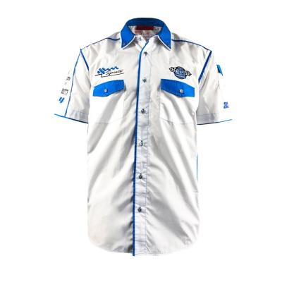 China Custom Request Printing Sublimation Men's Racing T-shirt with Customized Color Design for sale