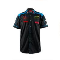 China XS-5XL Custom Logo Design Professional Breathable Riding Clothing Polyester T Shirt for sale