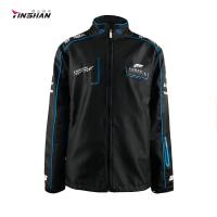 China 1. Custom Team Name Jackets Design for Men's Polyester Spandex Softshell Sports Club for sale