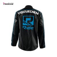 China 1. Custom Team Name Jackets Design for Men's Polyester Spandex Softshell Sports Club for sale