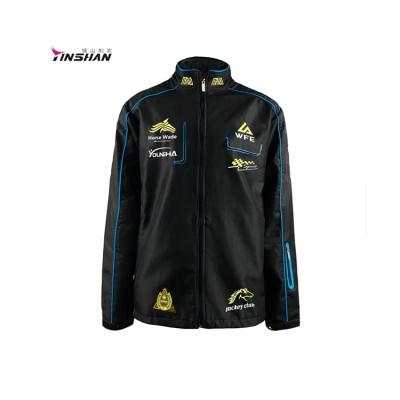 China Various Sizes and Styles Black Racing Motorcycle Jacket for Men in Customized Design for sale