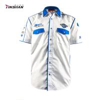 China Custom Logo Design Embroidered F1 MotoGP Moto Shirts Printing Custom Request Printing for sale