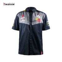 China Custom Logo Design Embroidered F1 MotoGP Moto Shirts Printing Custom Request Printing for sale
