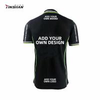 China Customized Logo Printing Sublimation Racing Teamwear Motorcycle Polo Shirts for S-XL for sale