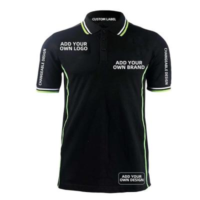 China Sublimation Pit Crew Racing T Shirts Customized Logo F1 Polo Shirts for Teamwear for sale
