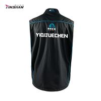 China Custom Logo Hit Transfer Motorcycle Auto Racing Wear Men's Sportswear Vest S-XL Size for sale