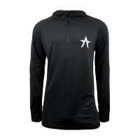China Custom Designs Black Polyester Running Sports Hoodie With Logo Printing 100% F1 Clothes for sale