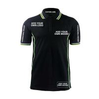 China Custom Logo Printing Motor Sports Polo Shirt for Men Designed for Racing Enthusiasts for sale