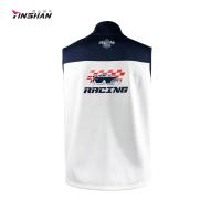 China Unisex S/M/L/XL Custom Team Cotton Spandex Softshell Sleeveless Baseball Vest Designs for sale