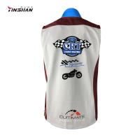 China Custom Team Uniform Training Man Coats Workout Mens Gym Sports Waterproof Vest with Zipper for sale