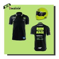 China Custom Logo Printing Unisex F1 Car Racing Polo Shirt for Motorcycle Auto Racing Teamwear for sale