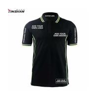 China Custom Logo Printing Unisex F1 Car Racing Polo Shirt for Motorcycle Auto Racing Teamwear for sale